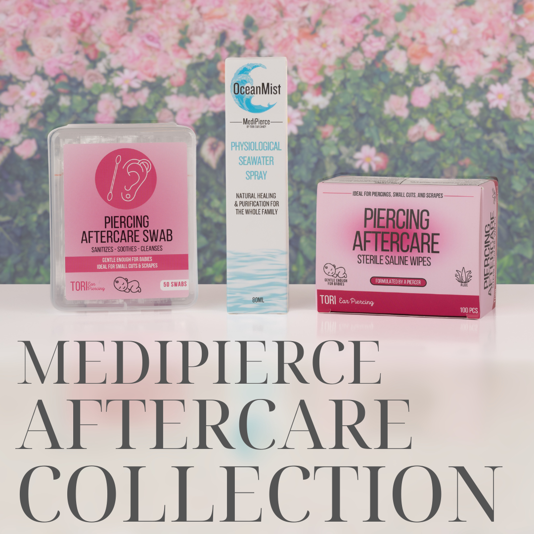 MediPierce Aftercare Products – Tori Ear Piercing