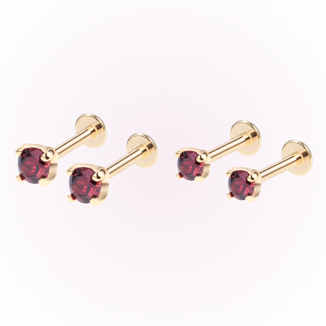 The Birthstone Basics Bundle - 14k – Tori Ear Piercing